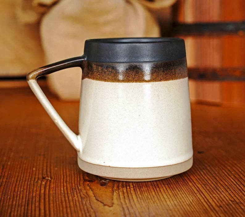 Retro Earth Tone Colored Ceramic Mug – Beckman Gallery
